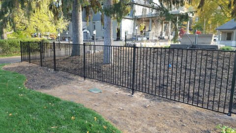 Residential Modular Iron Fences | King Fence | Burlington